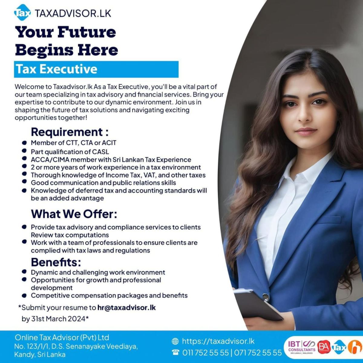 Tax Advisor - Instant Tax Solutions :: - Tax Executive